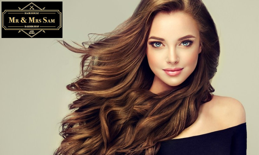 Mr & Mrs Sam, Αιγάλεω | Προσφορά Από 10€ για λούσιμο, χτένισμα, βαφή ...